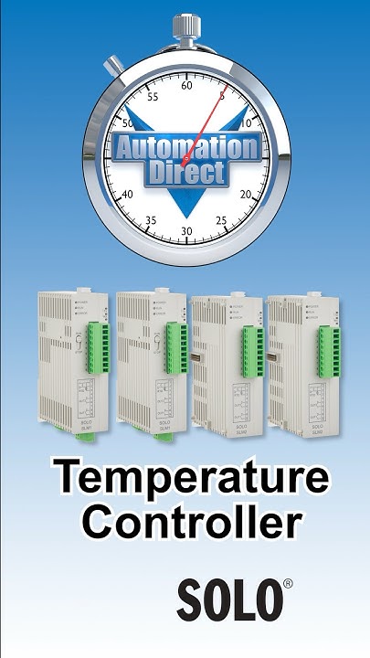 Solo Modular Temperature Controllers from AutomationDirect - YouTube