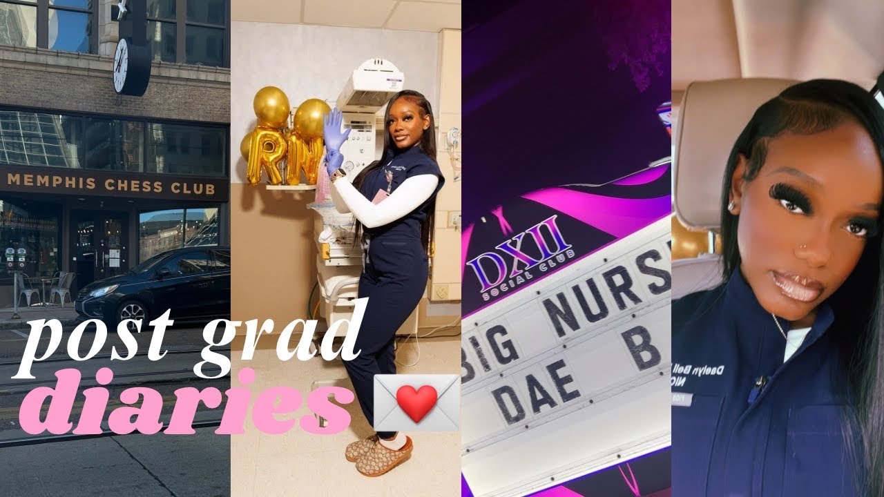 post grad diaries | study with me, NCLEX results, photoshoot ...