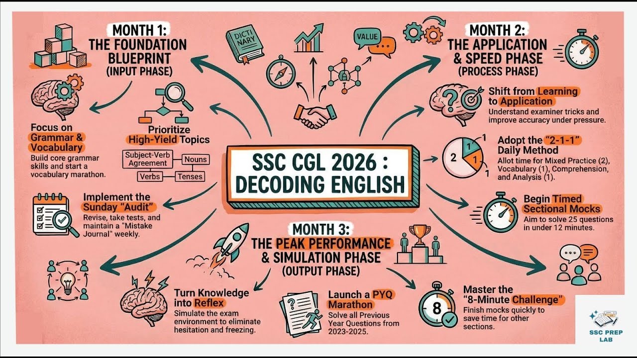 SSC CGL 2026: Decoding English | Complete Study Plan (Score 45+) | New ...