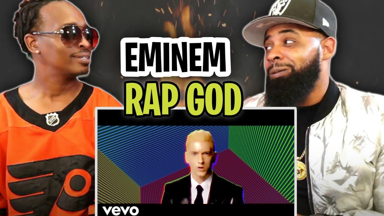 TRE-TV REACTS TO - Eminem - Rap God (Explicit) - YouTube