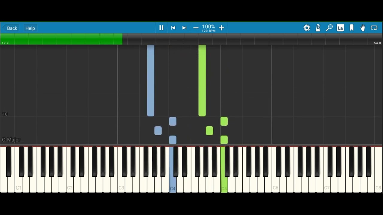 (MIDI) Synthesia | Mo Li Hua (茉莉花)/Jasmine Flower - Chinese Folk Song ...