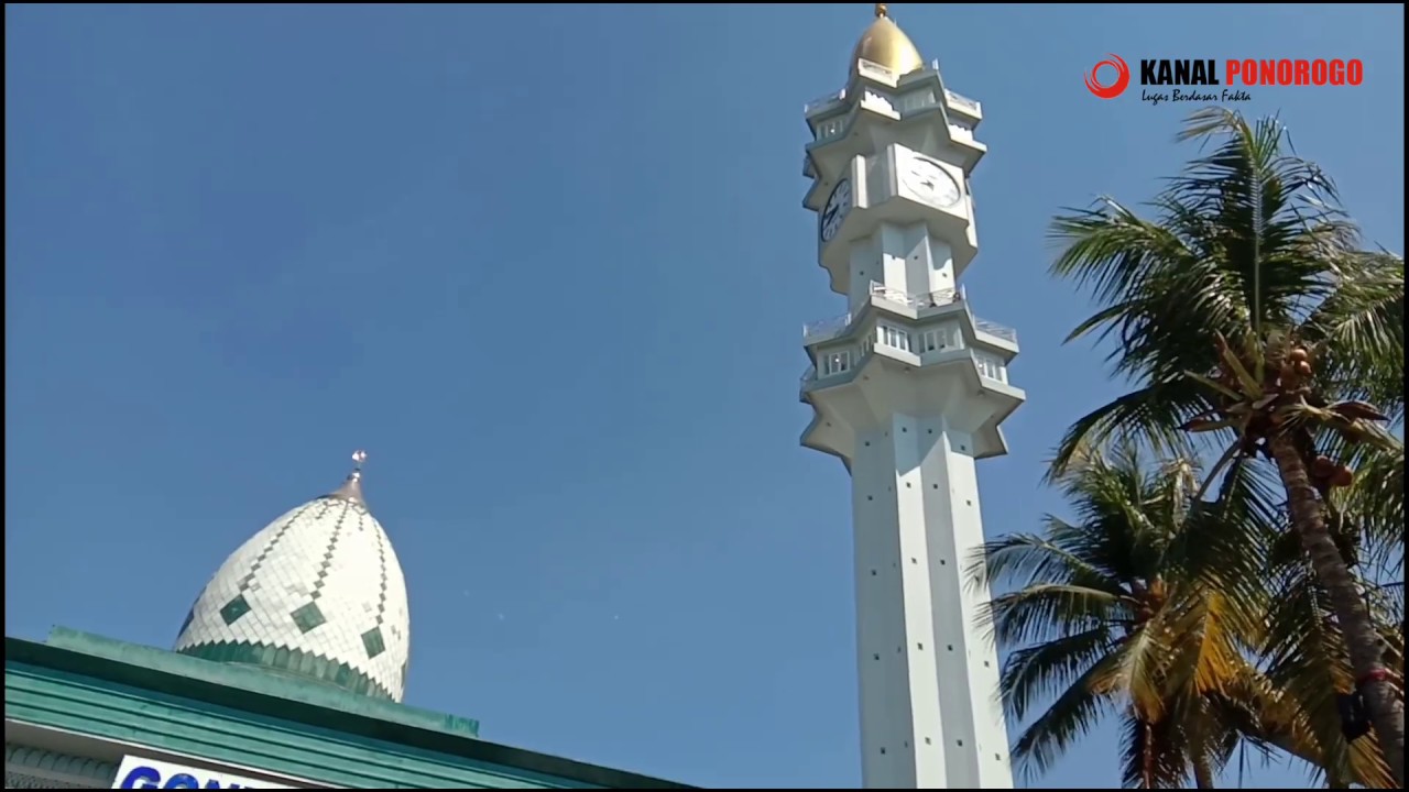 Jusuf Kalla Resmikan Menara Masjid Gontor Setinggi 90 Meter - YouTube