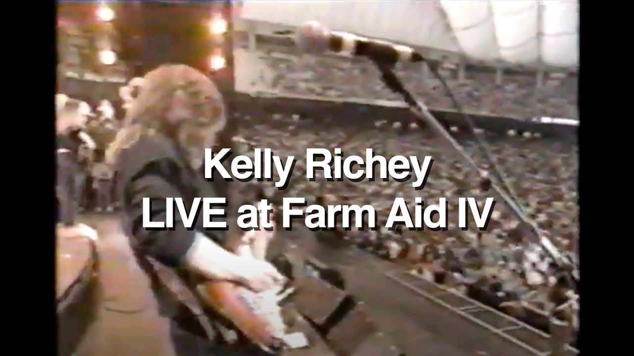 Kelly Richey Live at Farm Aid IV 1990 - YouTube