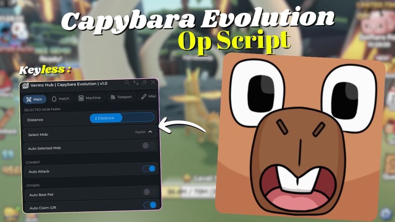 *NEW* Capybara Evolution Script [ Pastebin 2025 ] Keyless - YouTube