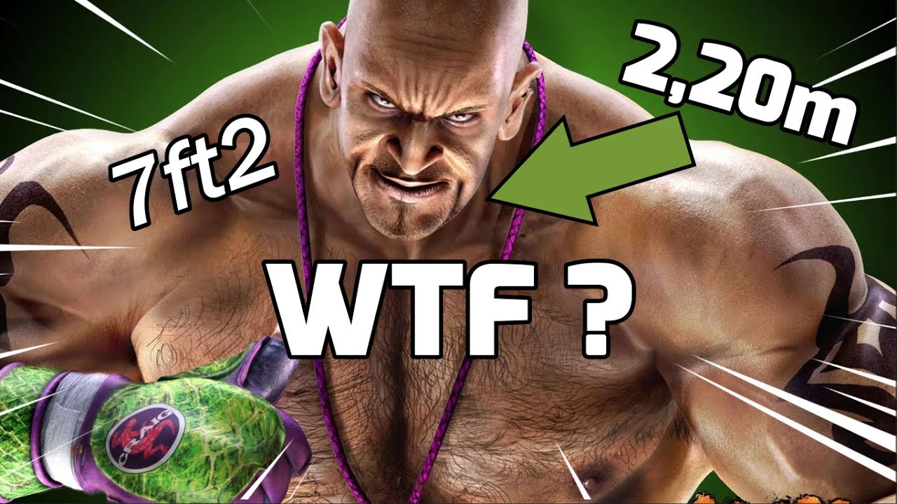 TEKKEN 7 All Character Heights - YouTube