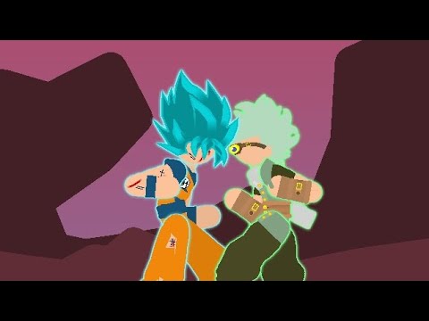 Goku vs Granola Stick Nodes Animation | DBS Granola Arc Part 1 - YouTube