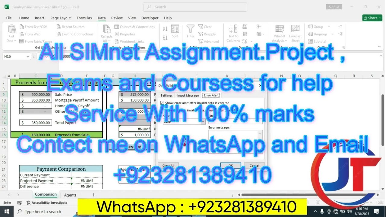 Excel 2021 In Practice Ch 7 Guided Project 7-3|SIMnet Excel Assignment ...