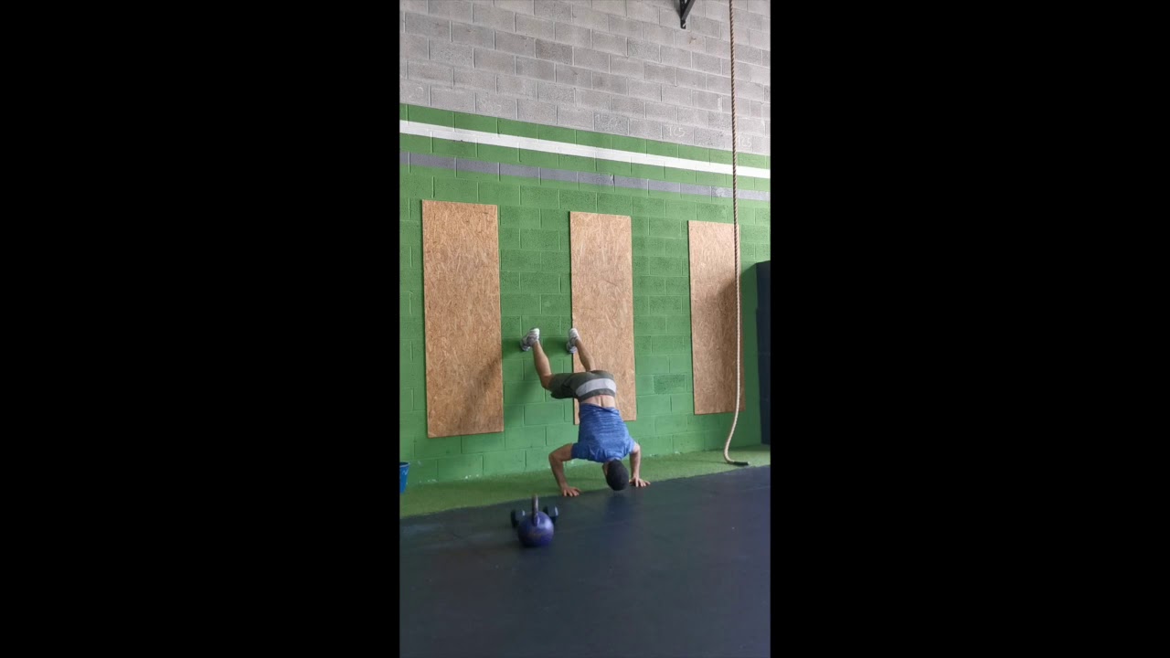 Wall pike push ups - YouTube