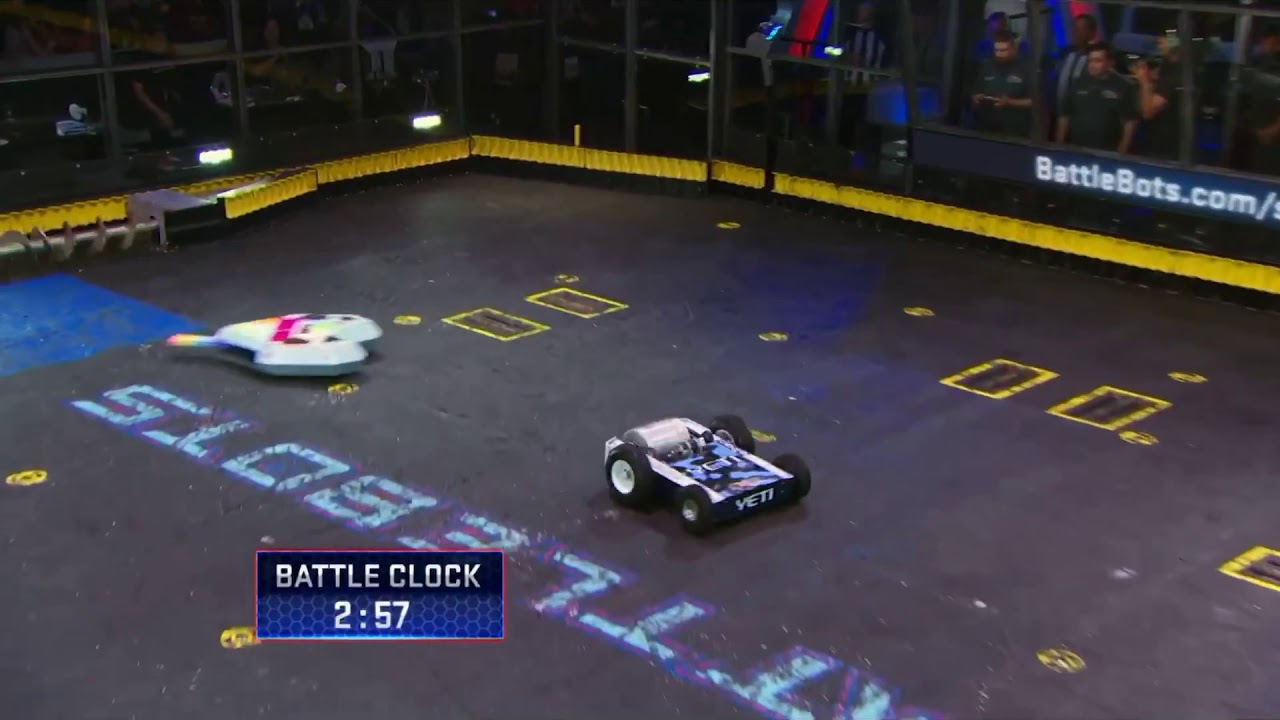 2019 Battlebots S04 E10 Rainbow Vs Yeti - YouTube
