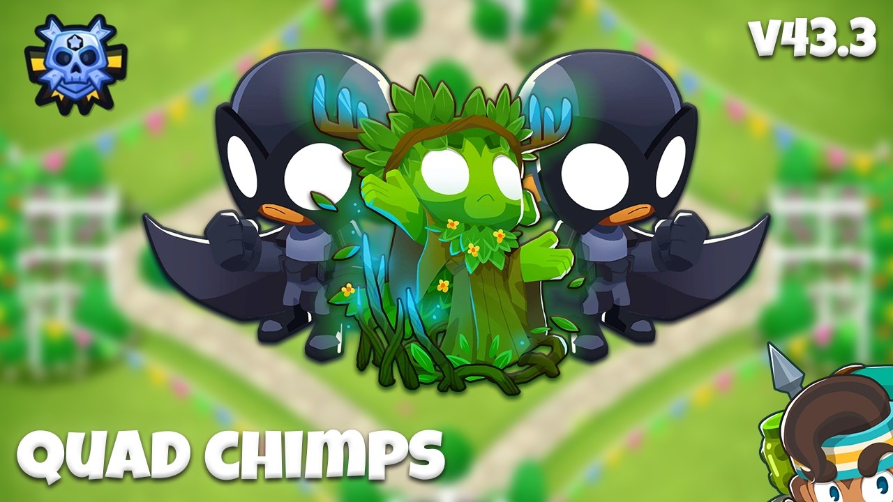NEW Quad CHIMPS Guide ft. Spirit of the Forest! || Bloons TD 6 Guide ...