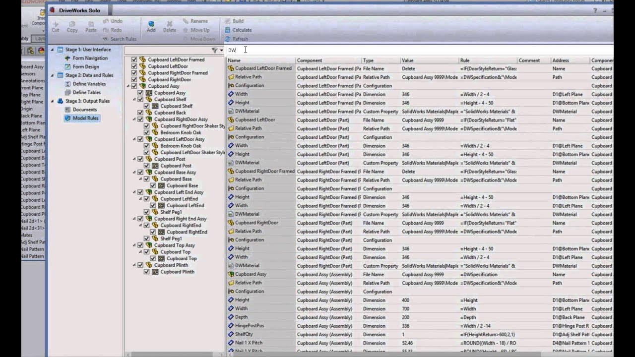 DriveWorks Solo - Creating Variables - YouTube