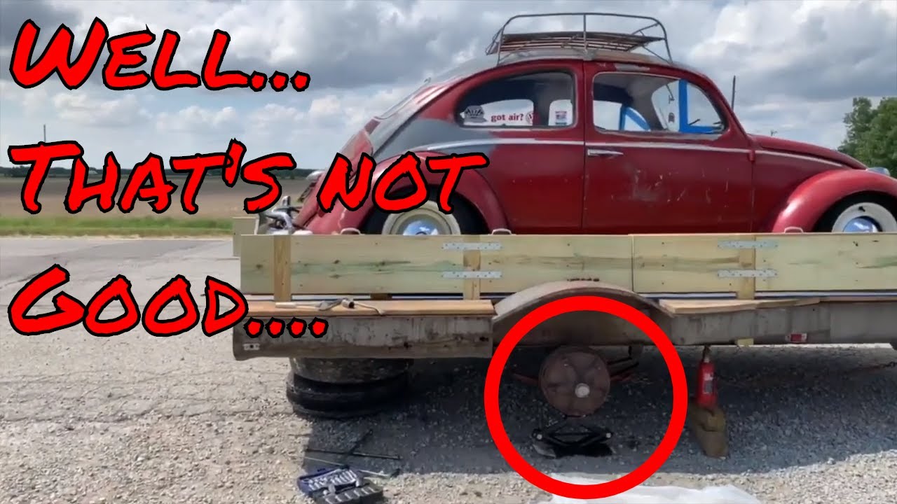 Mid America Motorworks Fun Fest 2019, Part 3, Broken trailer leaf ...