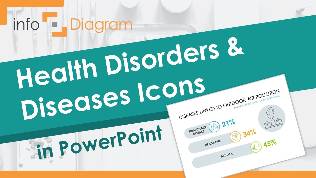 Medical PowerPoint Template - Health Disorders and Diseases Outline ...