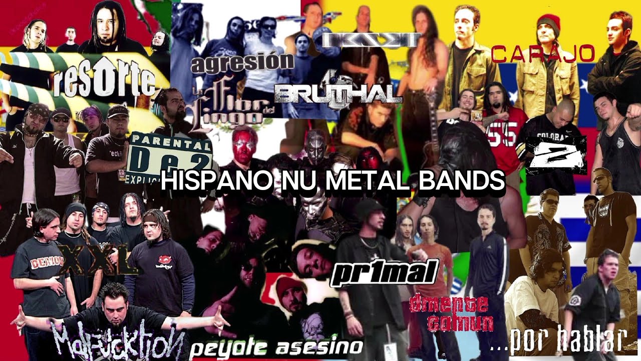 Top Nu Metal Bands In Spanish ( 9 Countries) - YouTube