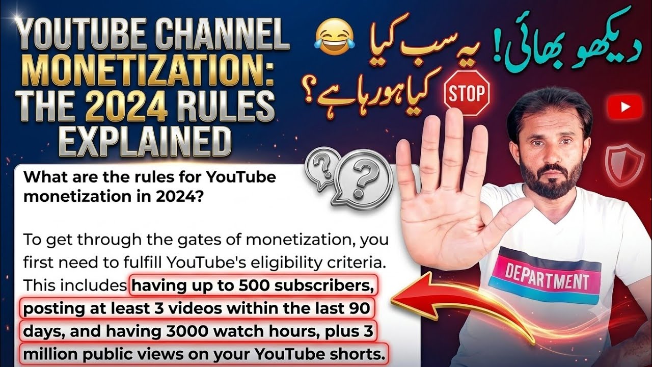 YouTube Channel Monetization Policy | Requirements reduced | Channel ...