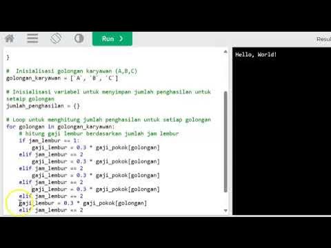 code, tugas 2 - YouTube