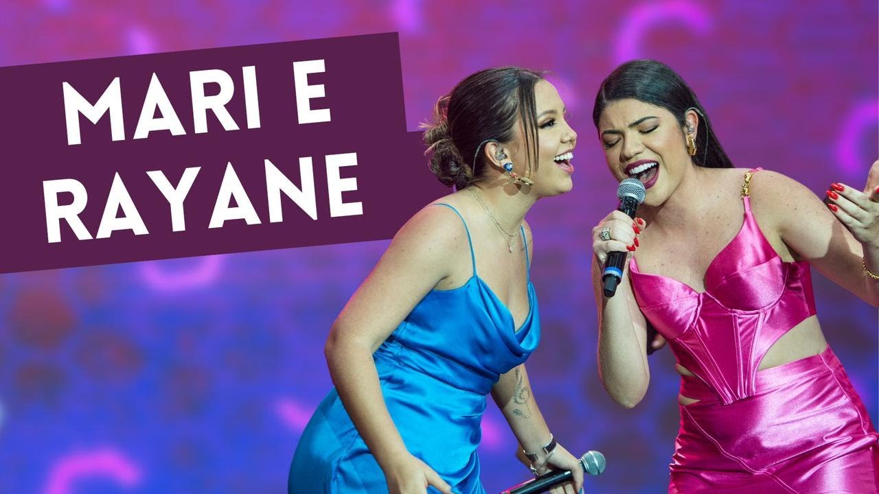 Mari e Rayane cantam "Quando O Mel é Bom" no Faustão - YouTube