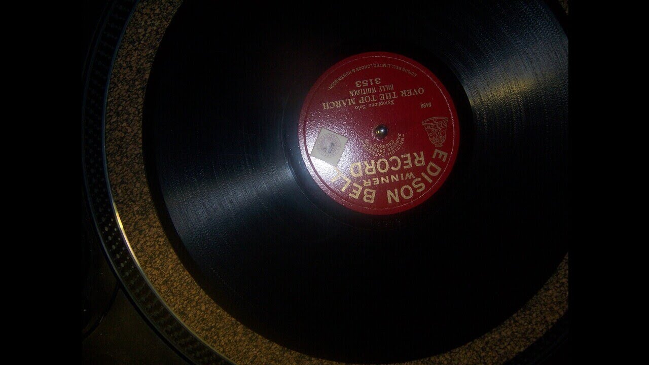 Billy Whitlock (Xylophone) - Over the top march (Winner3153) (1917 ...