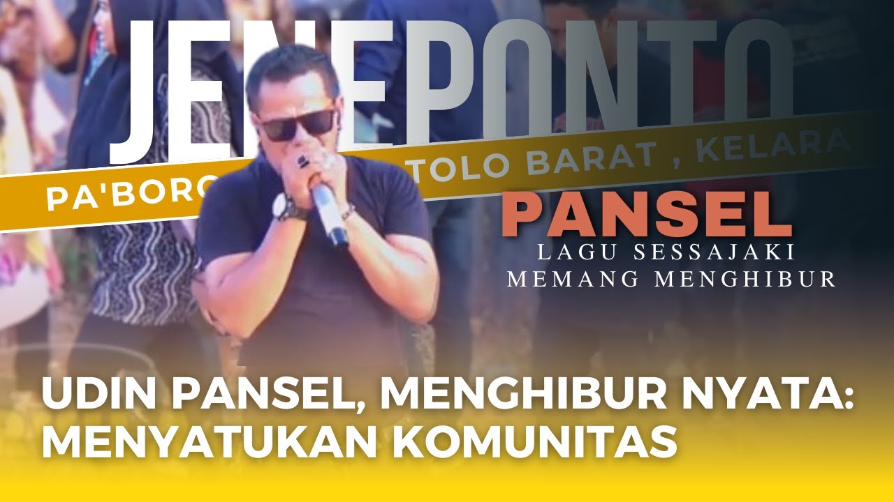 SESSA'JAKI ( LIVE ) - UDIN PANSEL NEW ARVILA JENE'PONTO - YouTube Music