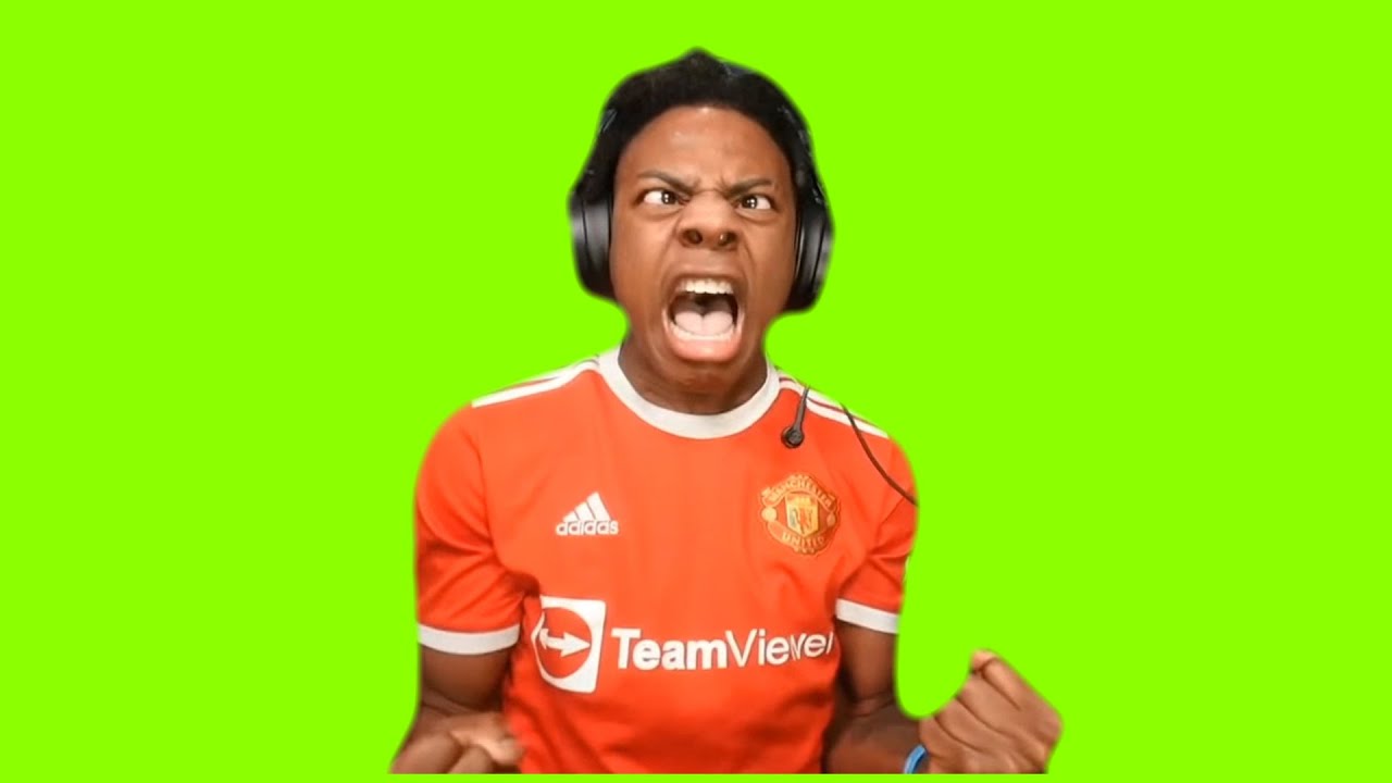 iShowSpeed Gets Mad - Green Screen - YouTube