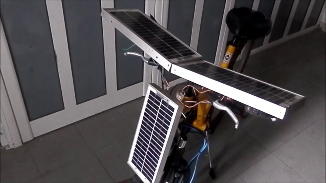 Self rechargeable E-bicycle by sun ®enerative brakes with U-capacitors ...