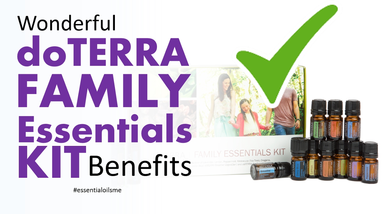 Wonderful doTERRA Family Essentials Kit Benefits - YouTube