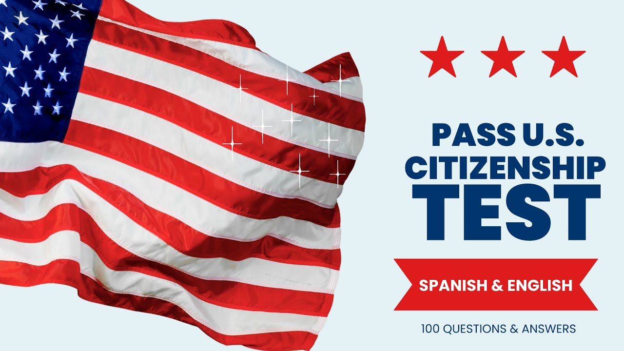 2022 EXAMEN DE CIUDADANIA AMERICANA Español e Inglés | us citizenship ...