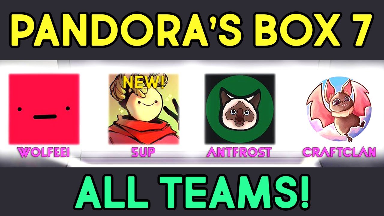 Pandora's Box 7 TEAMS ANNOUNCED! - YouTube