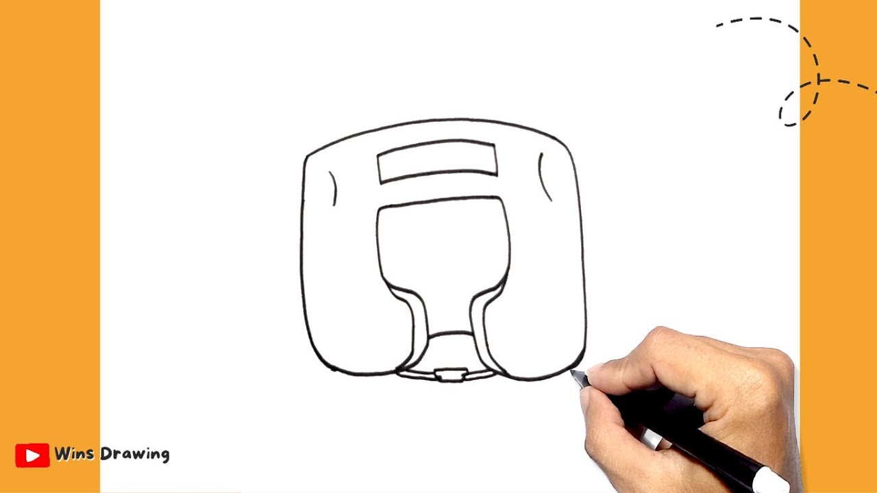 How to Draw Head Gear easy drawing - YouTube
