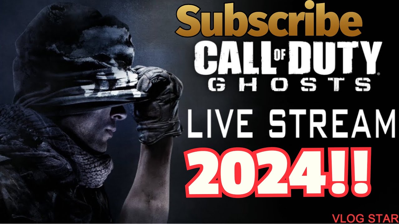 ️LIVE ️- Playing Call of duty Ghost in 2024 going to first Prestige ...