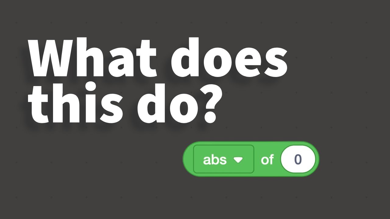 How to use Operators in Scratch | Scratch Tutorial! - YouTube