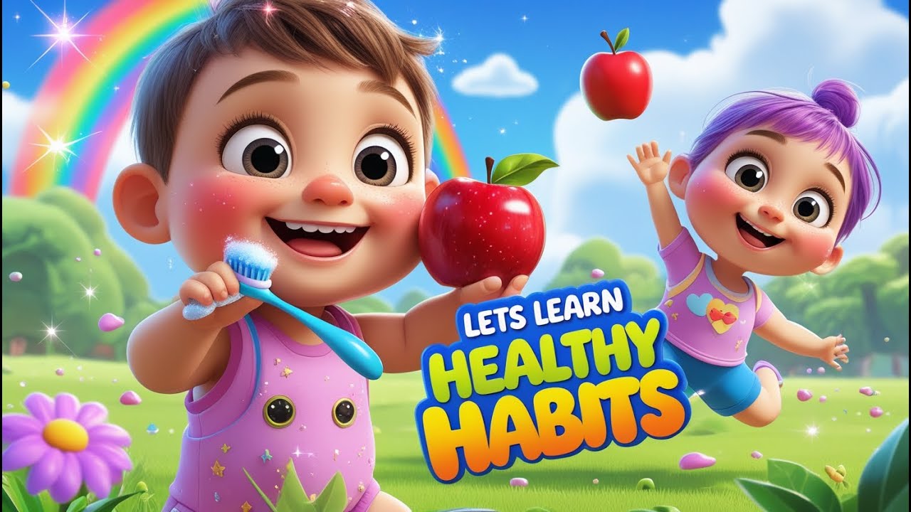 Let's Learn Healthy Habits | Healthy Habits Song for Kids | Good Habits ...