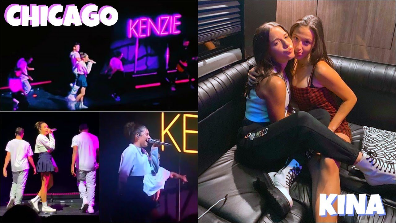 KENZIE'S PERFORMANCE IN CHICAGO, REUNITED WITH LINA! - YouTube