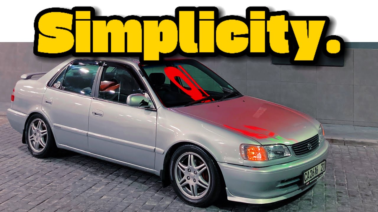 TOYOTA COROLLA AE111 WINDGUARDS😍 | - YouTube