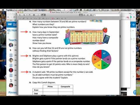 Problem Solving Prime and Composite Numbers - YouTube