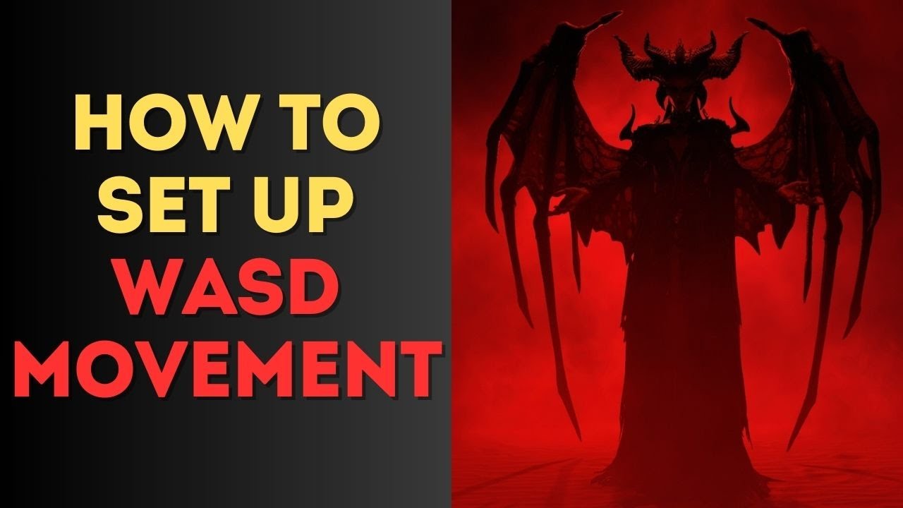 How to Set Up WASD Movement in Diablo 4 - YouTube