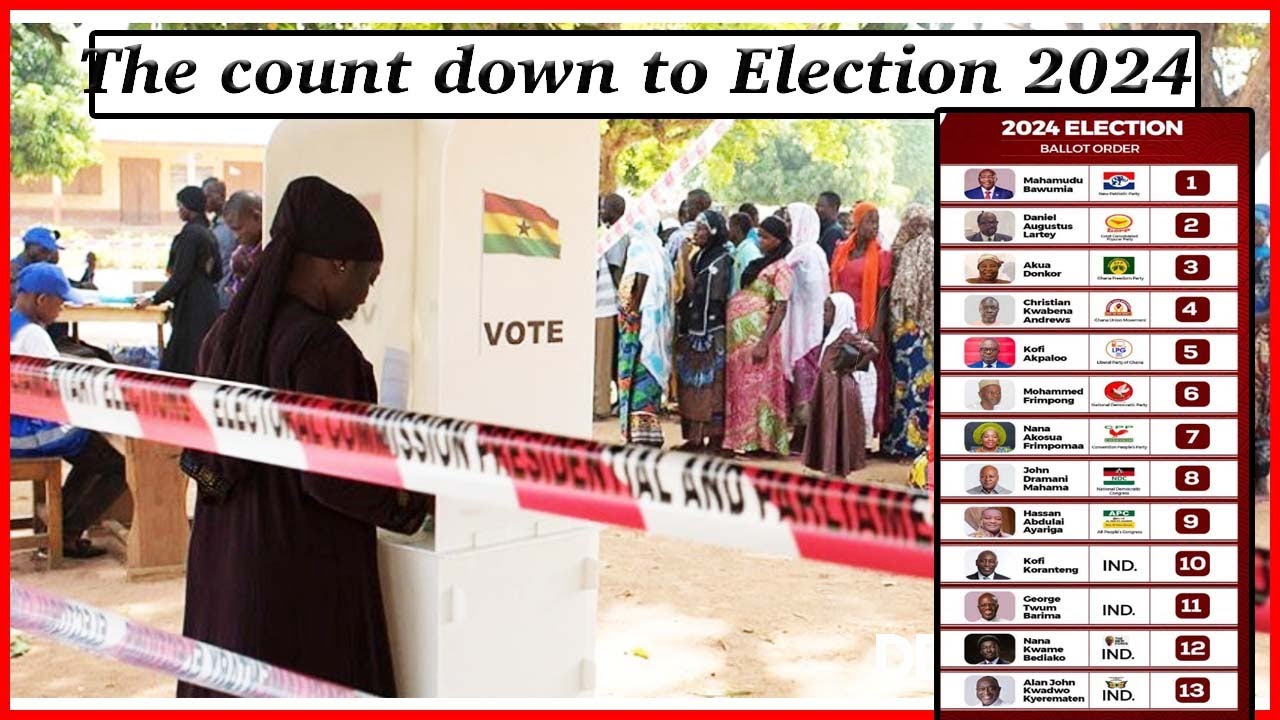 The Count Down to Ghana Election 2024 - YouTube