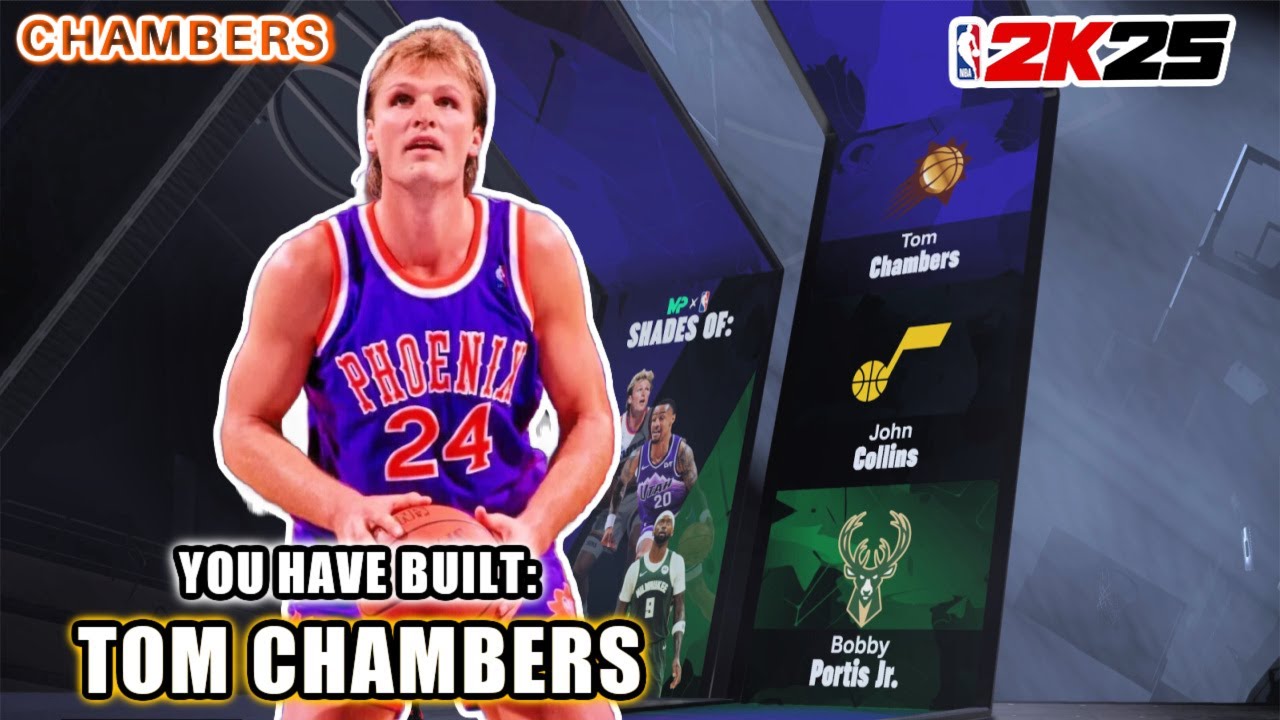 Best *PRIME* TOM CHAMBERS Build in NBA 2K25 - YouTube