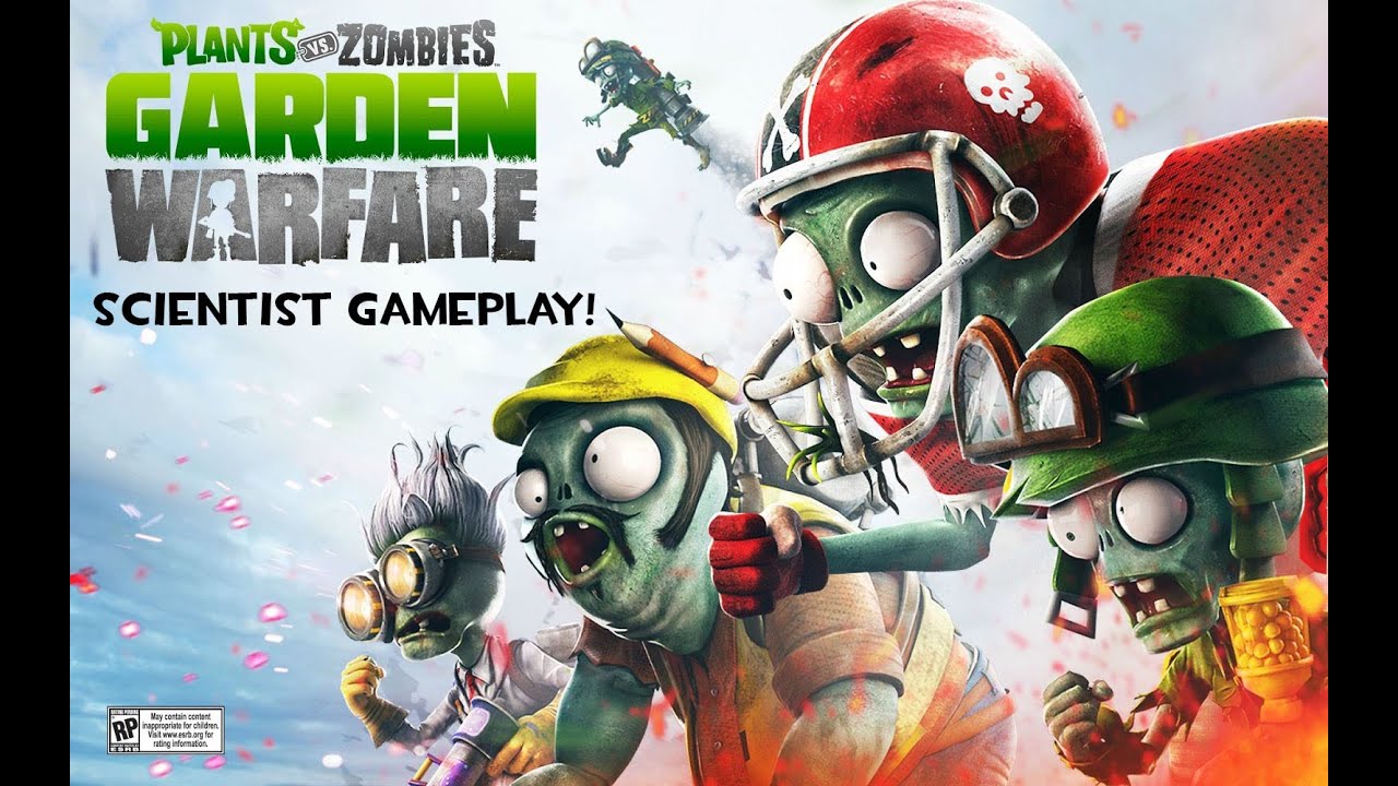 PVZ Garden Warfare: Scientist Gameplay Tactical Cuke Incoming! - YouTube