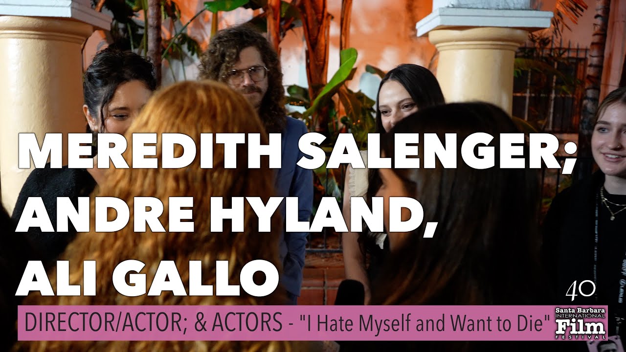 MEREDITH SALENGER, Director/Actor; ANDRE HYLAND, ALI GALLO, Actors ...