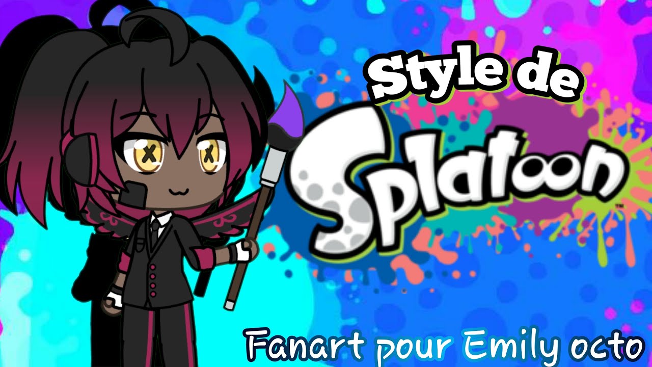 Fanart pour emily octo🐙 style d'octoling (Splatoon) - YouTube