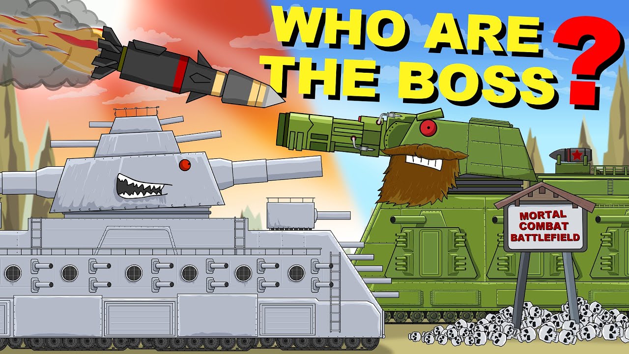 "Clash of the Titans - Soviet Dorian vs Beastion" Cartoons about tanks ...