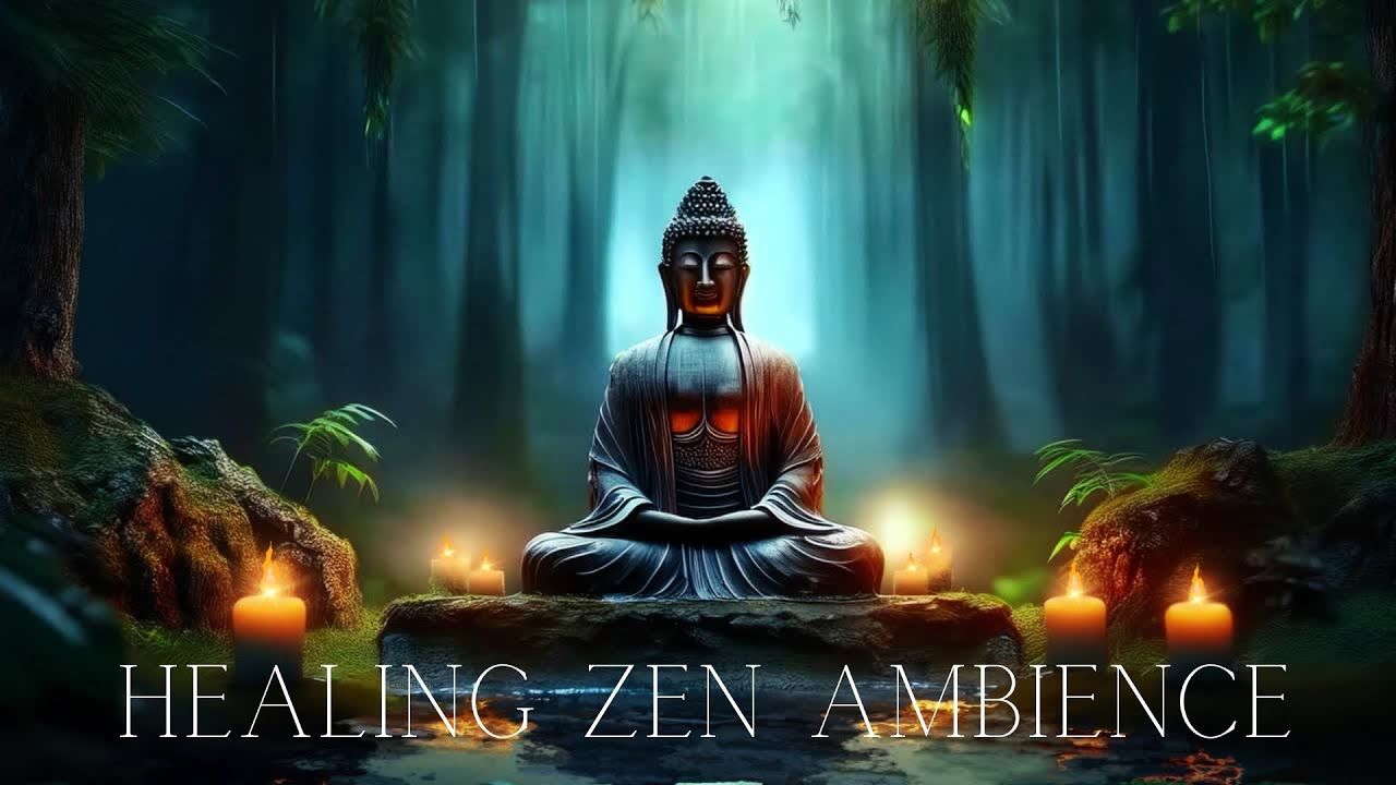 Healing ZEN Ambience 🌿 | 432Hz 🌊 Relaxing Water Waves for Deep Peace ...