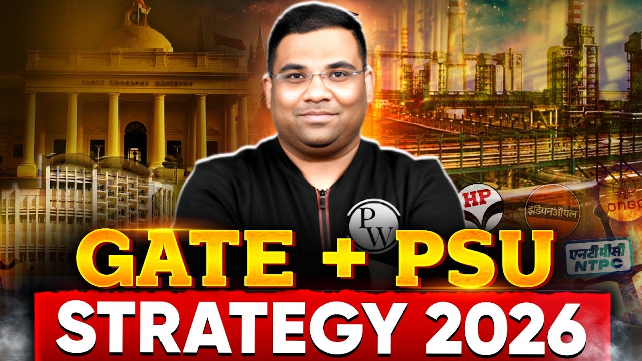 GATE + PSU Preparation 2026 | How to Prepare for Both Together ...