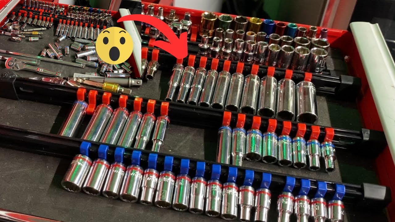 Transforming my Tool Box with the CHEAPEST Socket Rails I Could Find ...