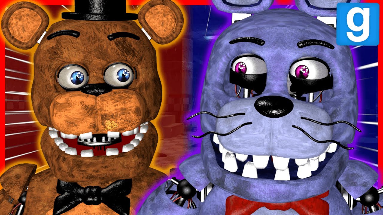 Withered Bonnie Gets Repaired! [Gmod FNAF] - YouTube