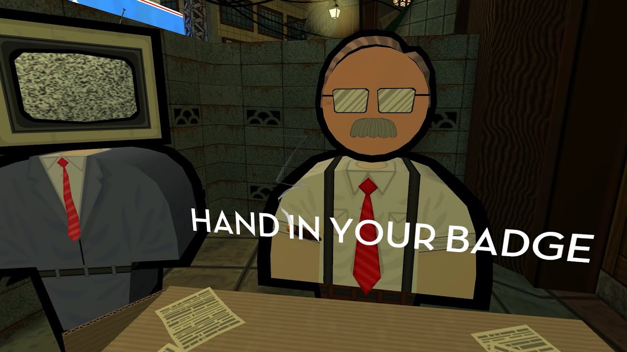 Hand in your badge - YouTube