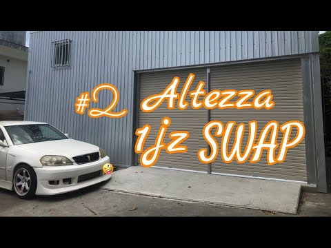 【車両製作】 アルテッツァ Altezza 1jz swap - YouTube
