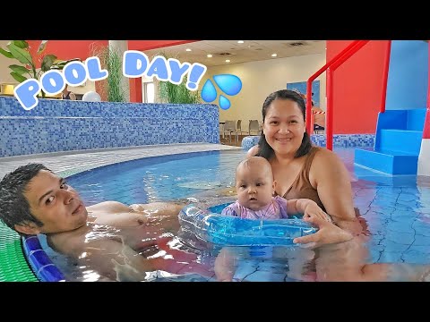Our Daughter's First Pool Experience!👶🏻💦💖