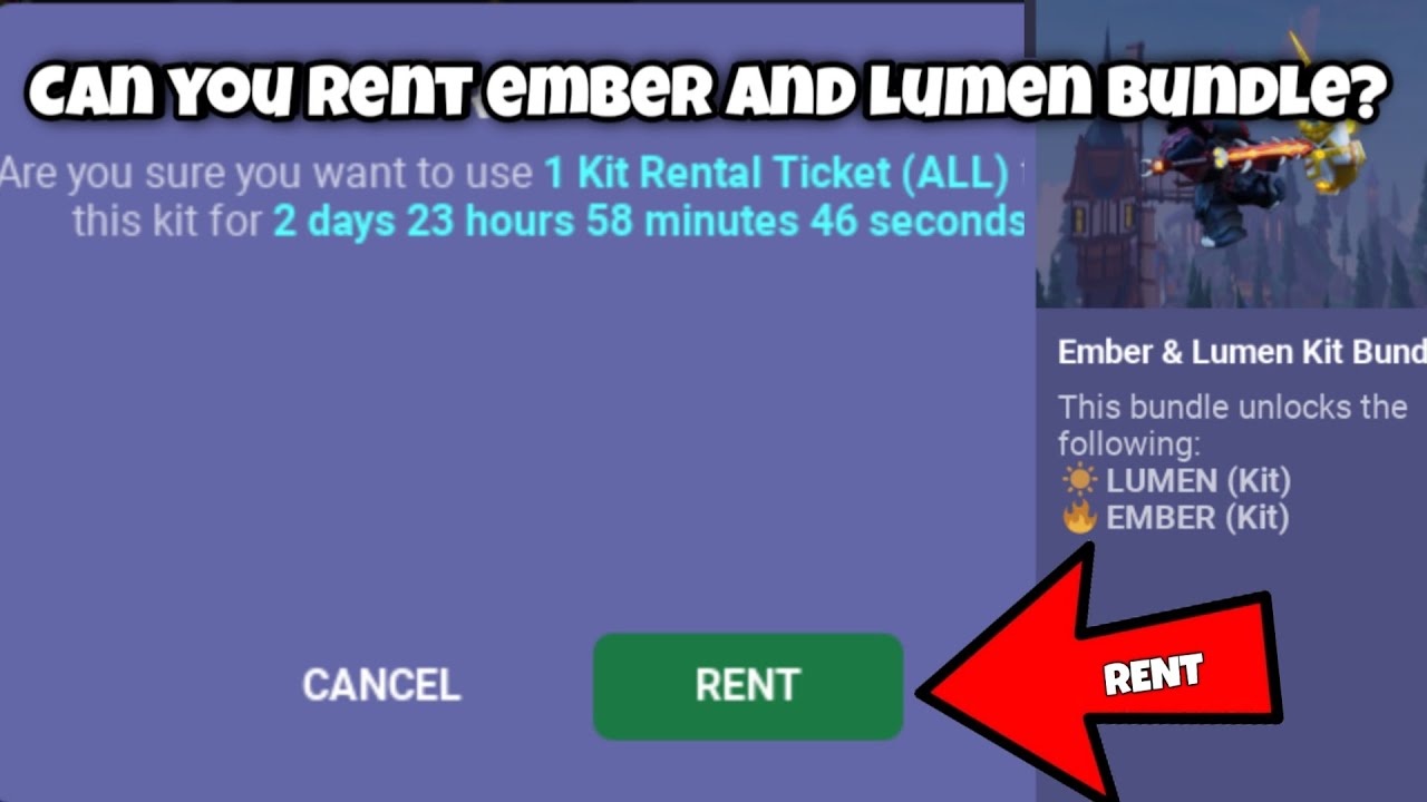 can you rent ember and lumen bundle? (Roblox Bedwars) - YouTube